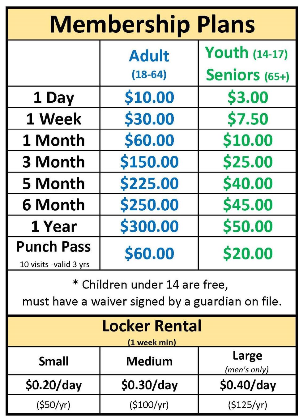 Membership | Skagway Recreation Center